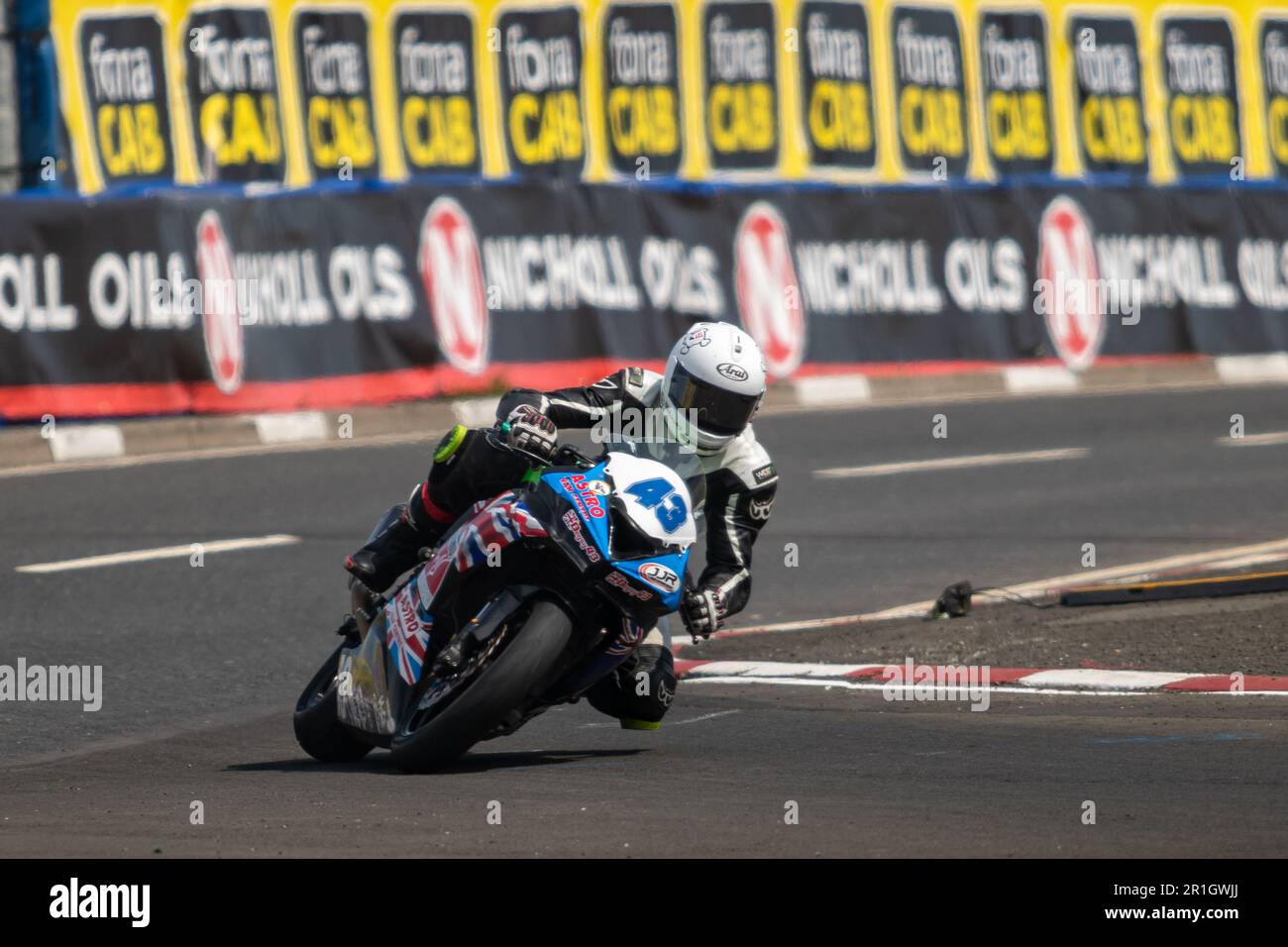 Portstewart, UK. 13th May, 2023. Stephen Degnan Navigating the Chicane ...