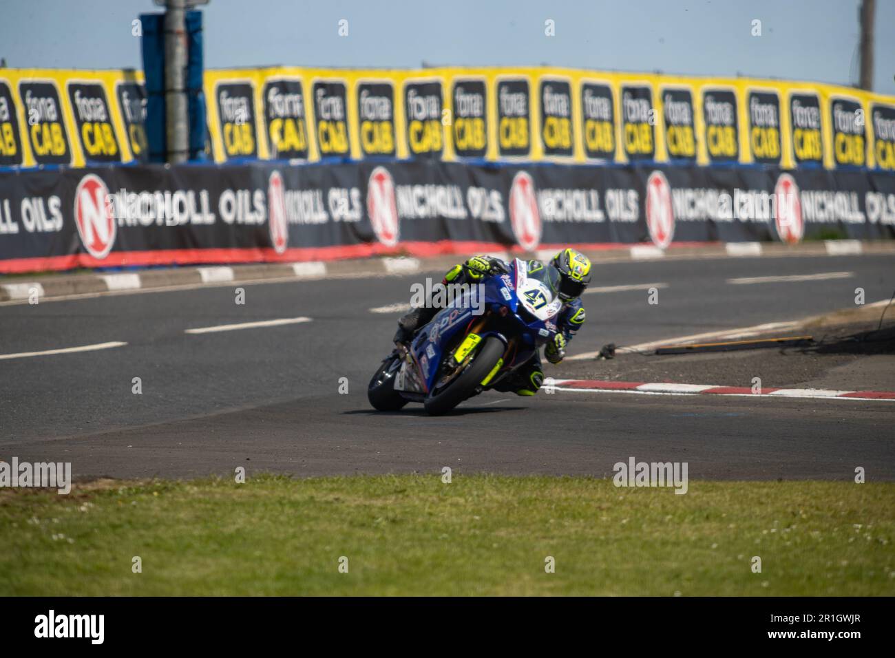 Portstewart, UK. 13th May, 2023. RICHARD COOPER Navigating the Chicane ...