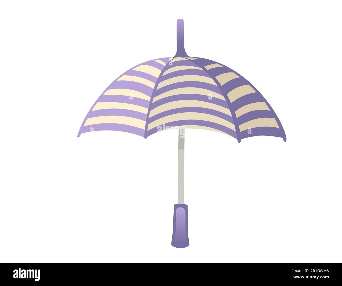 Opened umbrella vector illustration isolated on white background Stock ...