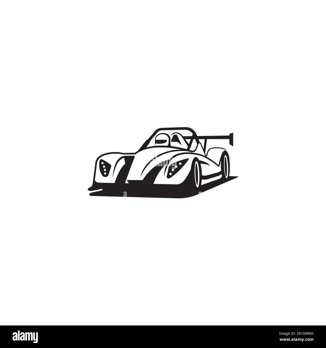 Race Car logo or icon design Stock Vector Image & Art - Alamy