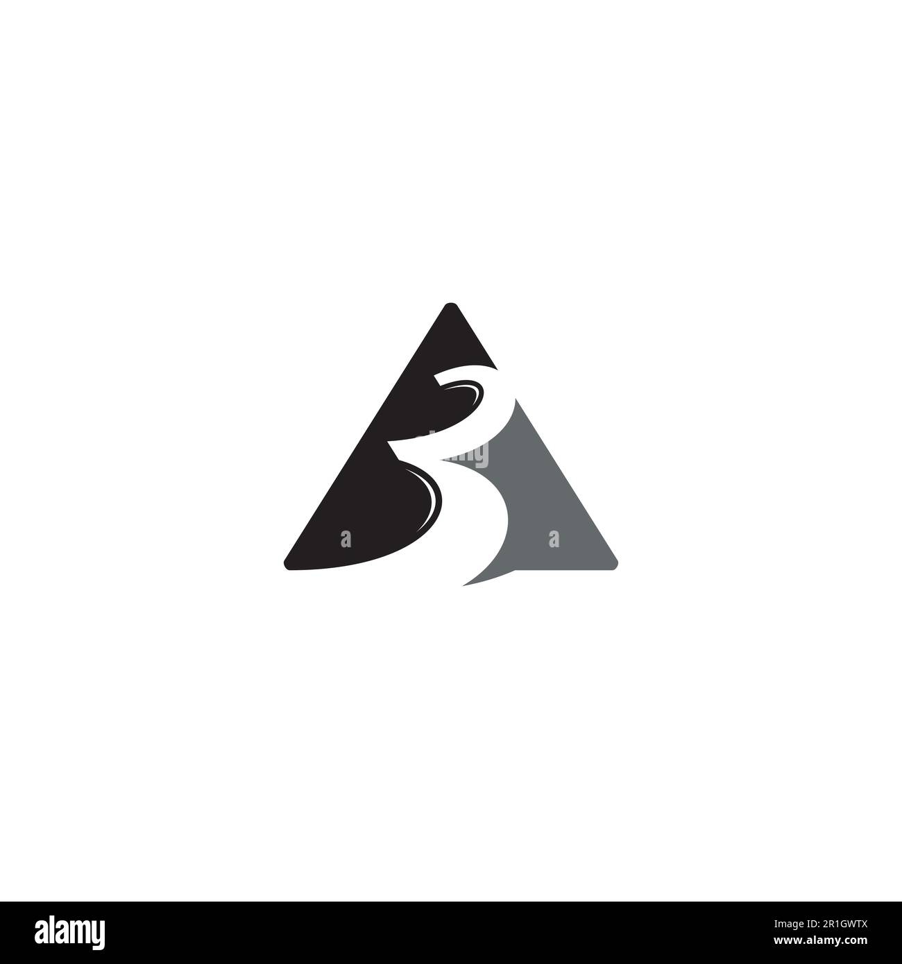 Triangle and Number 3 logo or icon design Stock Vector Image & Art - Alamy