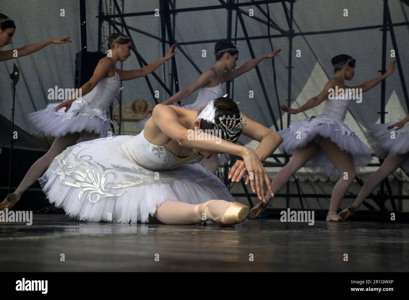 Moscow, Russia. 30th April, 2023. Performance of the Imperial Russian ...