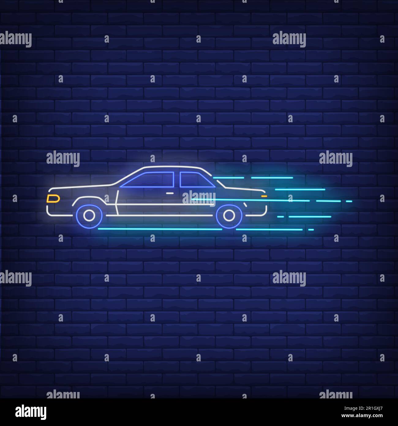 Machine increasing speed neon sign Stock Vector Image & Art - Alamy