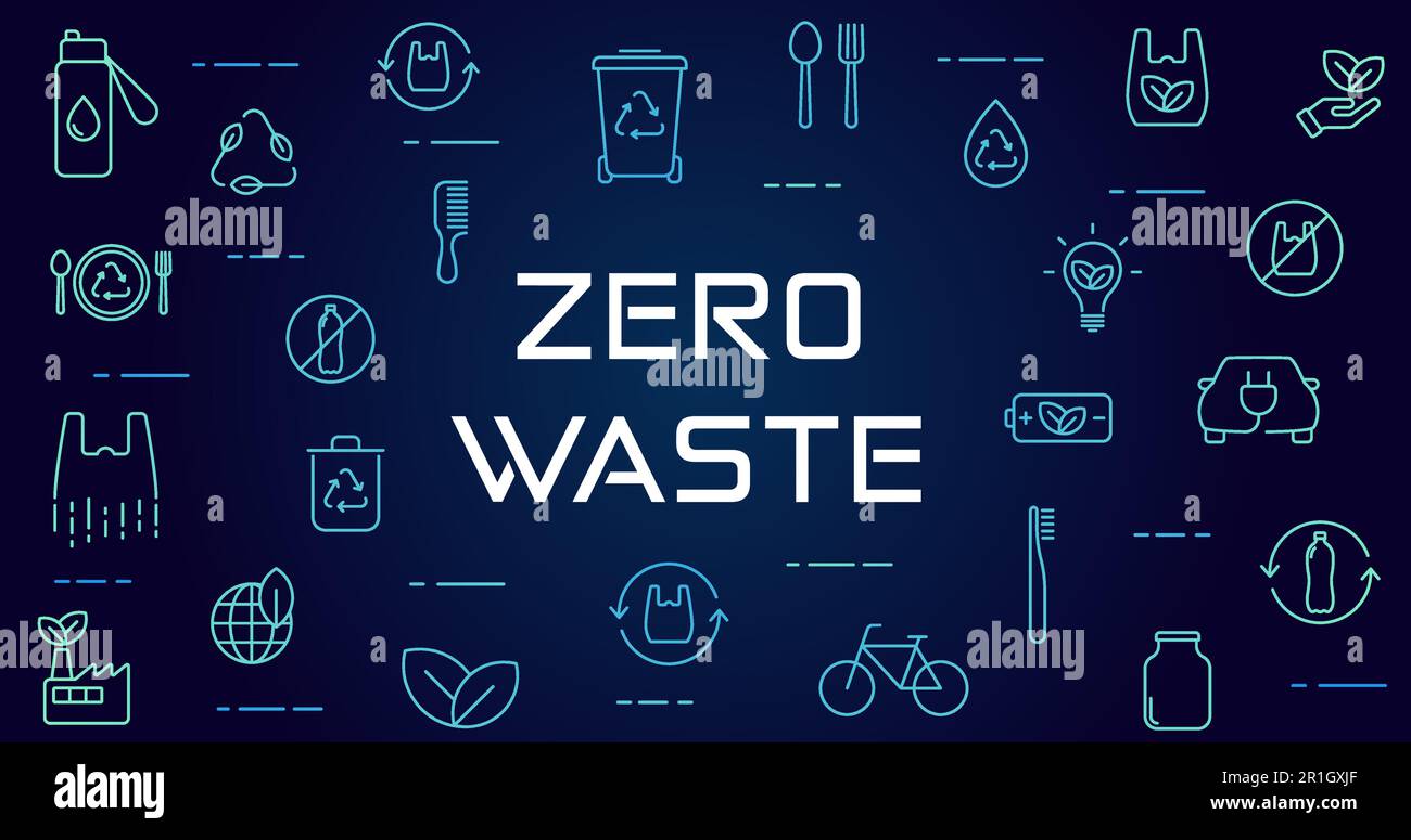 zero waste 4k vector background Stock Vector Image & Art - Alamy