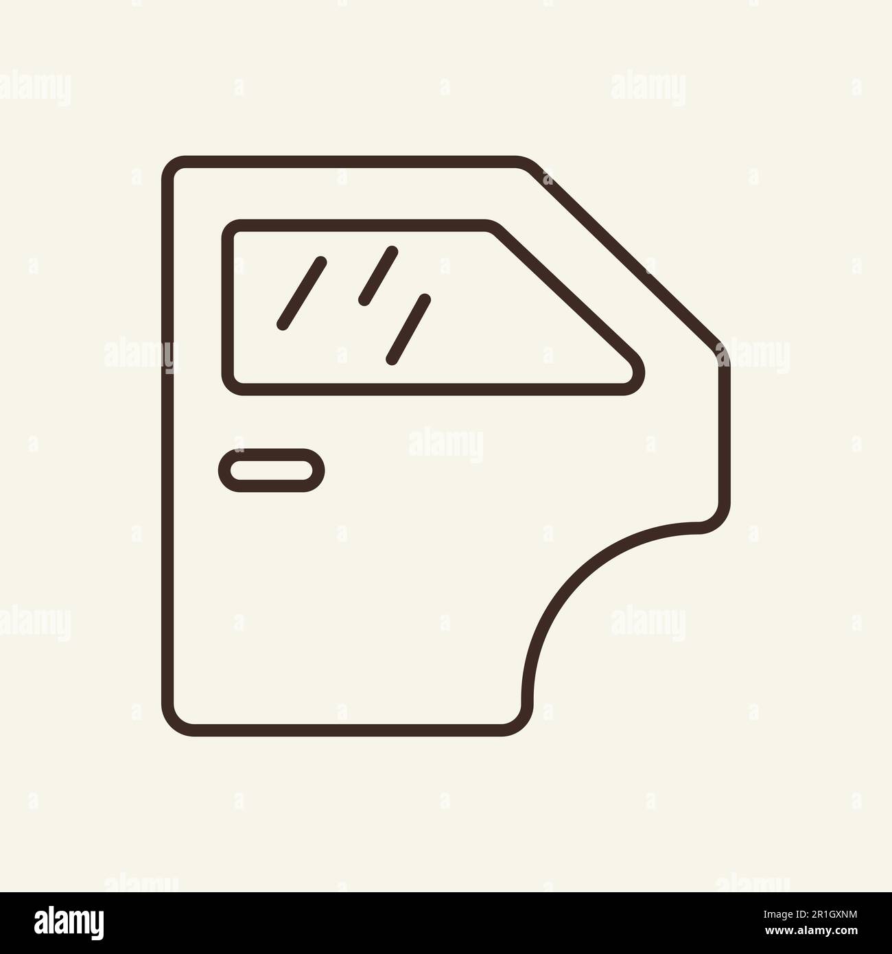 Machine door line icon Stock Vector Image & Art - Alamy