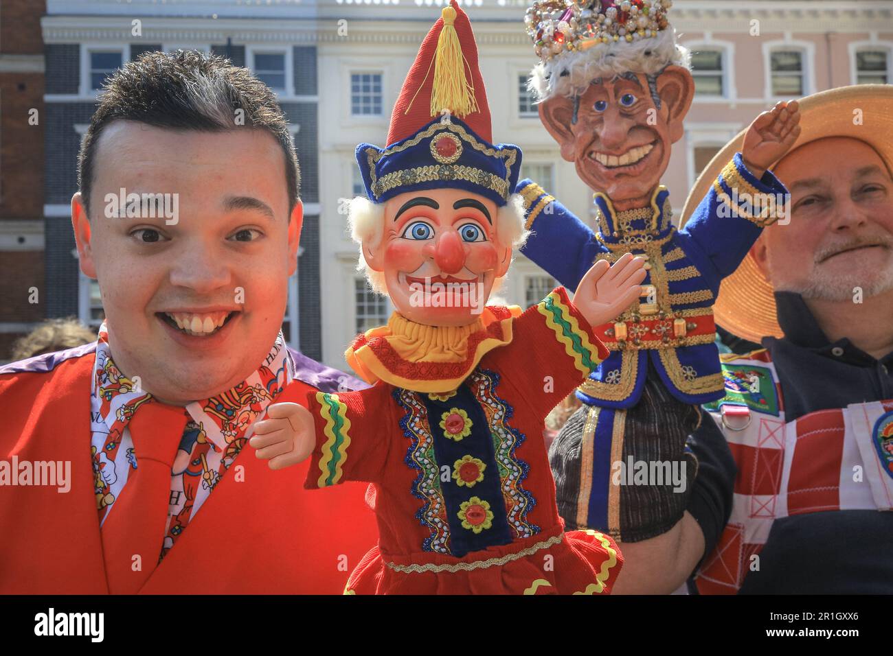 London, UK. 14th May, 2023. The procession around the church starts the ...