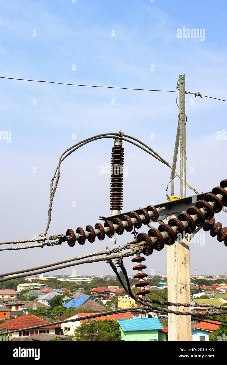 Powerline utility hi-res stock photography and images - Alamy