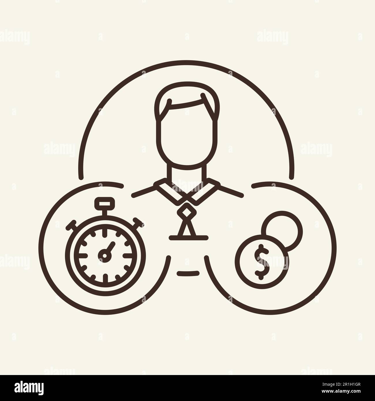 Time talk strategy group Stock Vector Images - Alamy