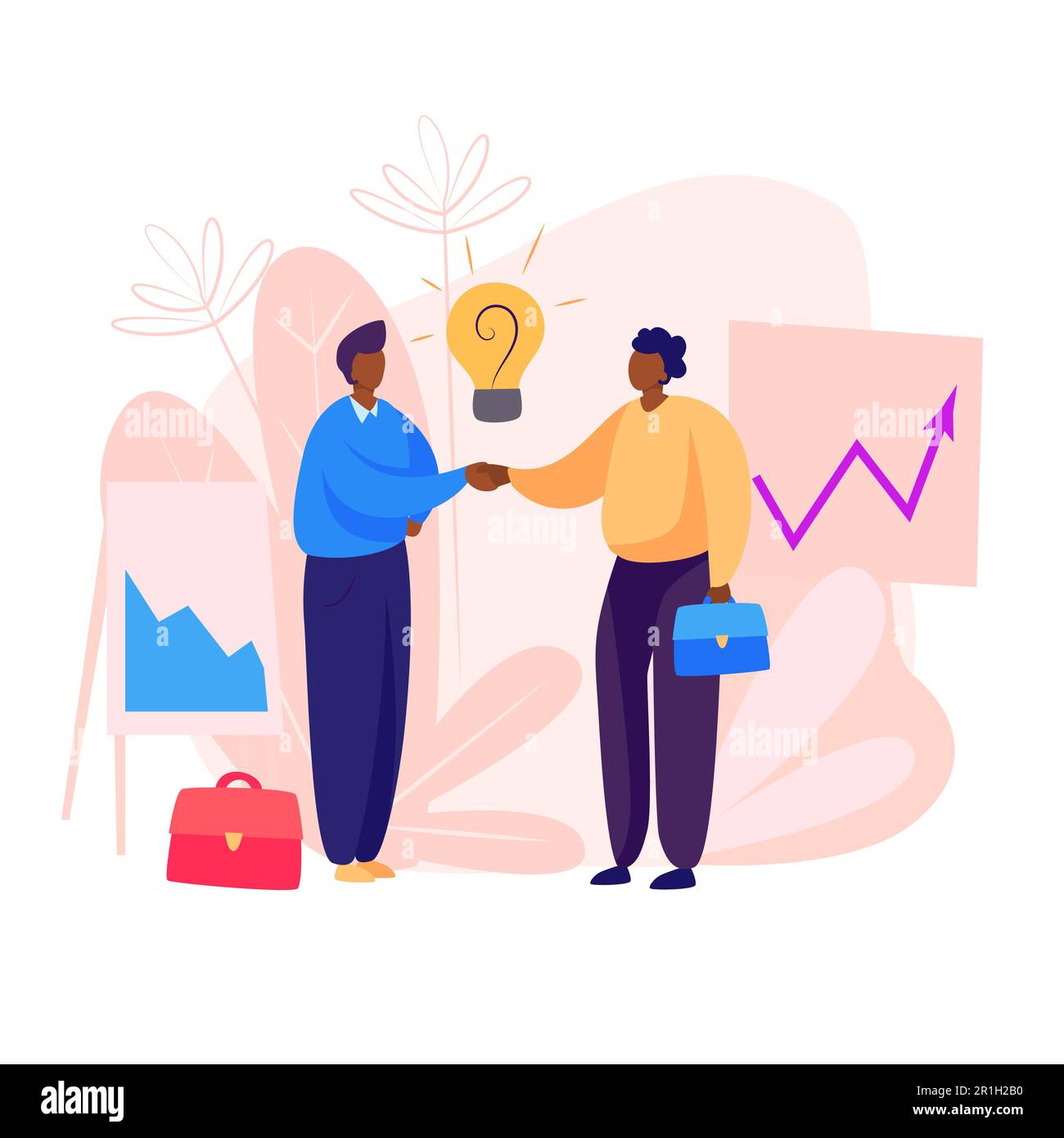 Business people agreeing on deal hi-res stock photography and images ...