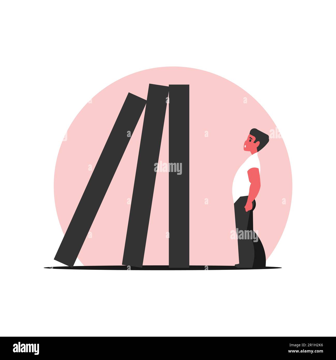 Couple hand in front Stock Vector Images - Alamy