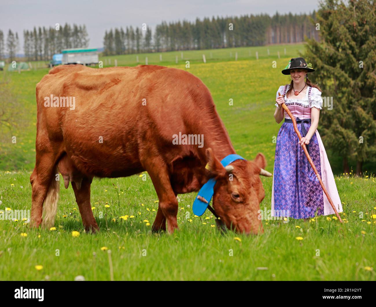 14 May 2023, Saxony-Anhalt, Tanne: Julia Thielecke from Tanne has been ...