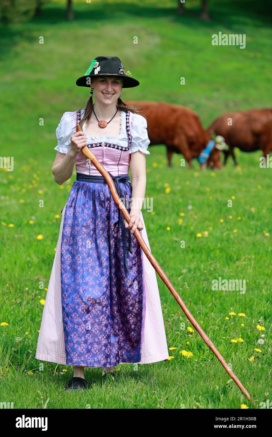 14 May 2023, Saxony-Anhalt, Tanne: Julia Thielecke from Tanne has been ...