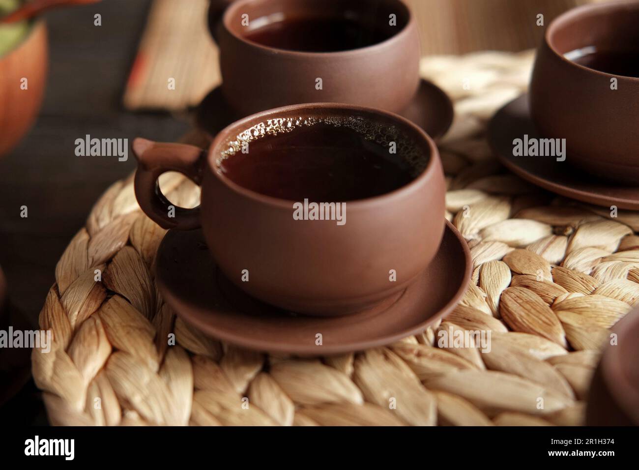 Tea Ceremony. Traditional Asian Tea Utensil, Serving Authentic Set ...