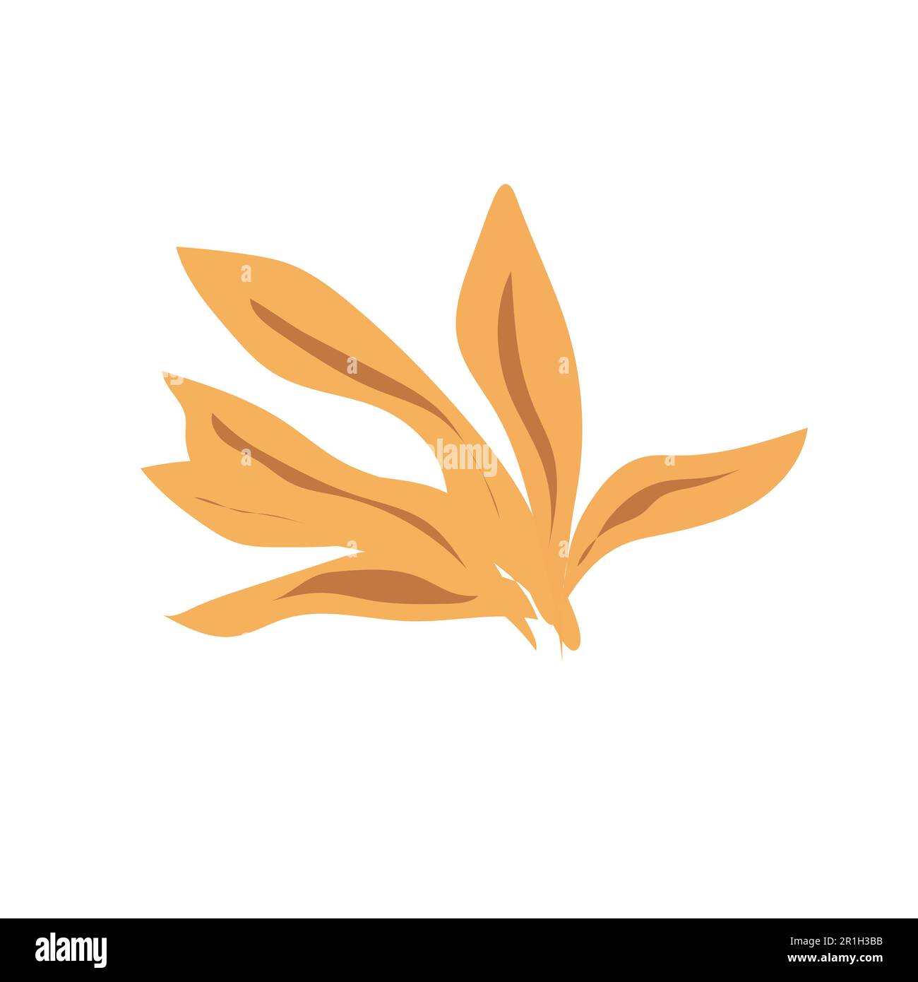 Autumn leaves icon vector isolated on white background for your web and ...