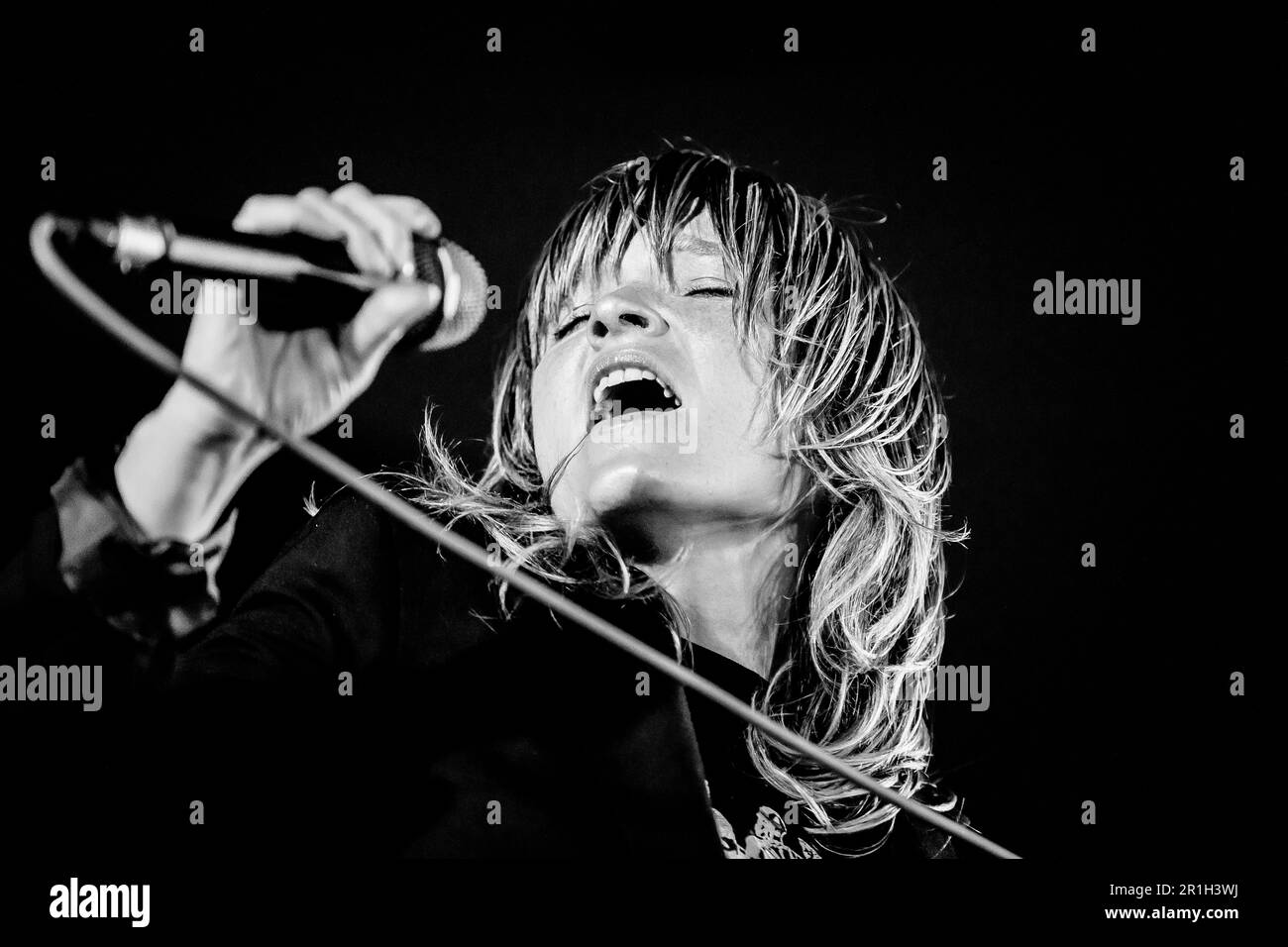 Billy Nomates performing at the Focus Wales 2023 festival in Wrexham on ...