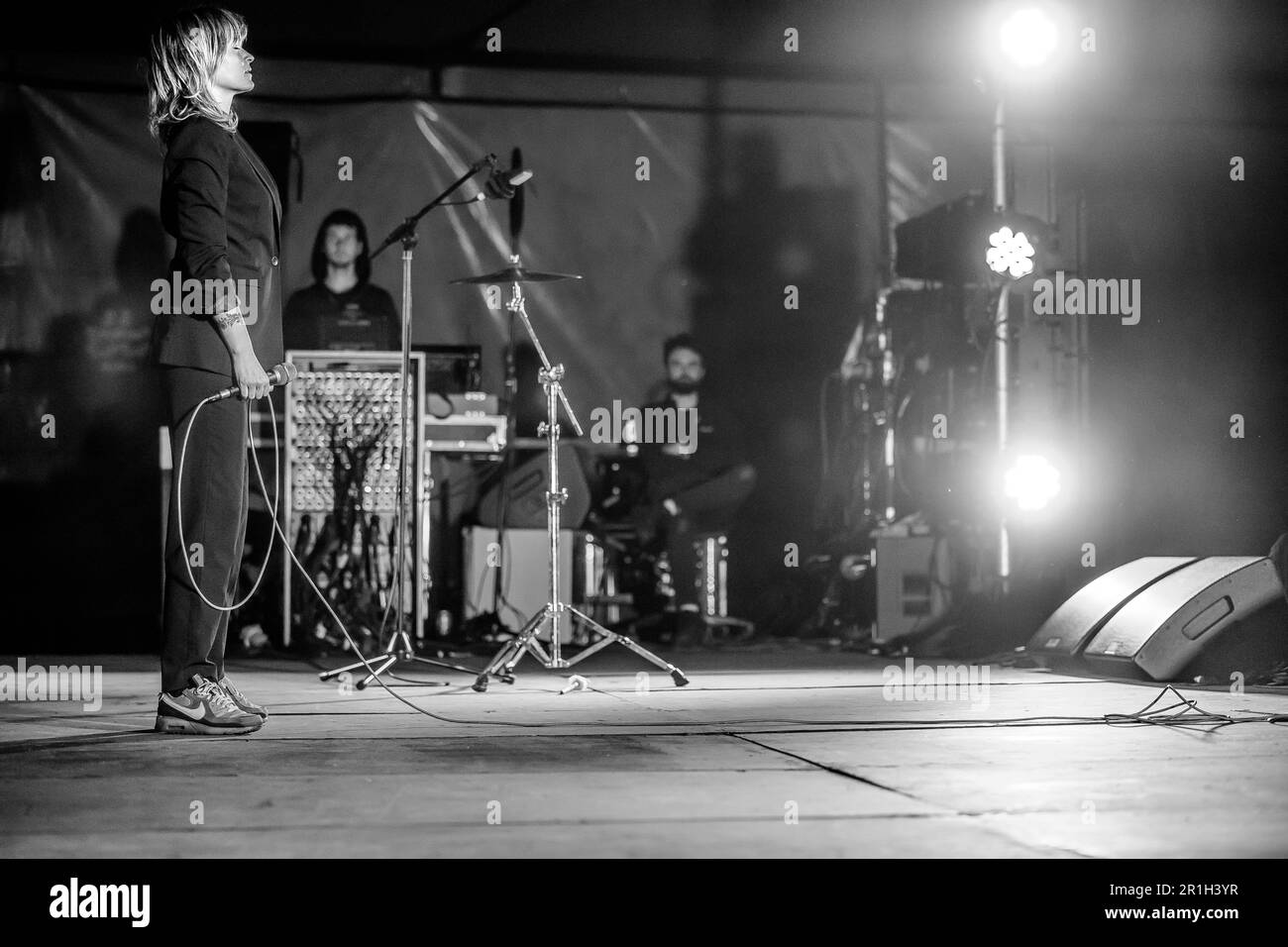 Billy Nomates performing at the Focus Wales 2023 festival in Wrexham on ...