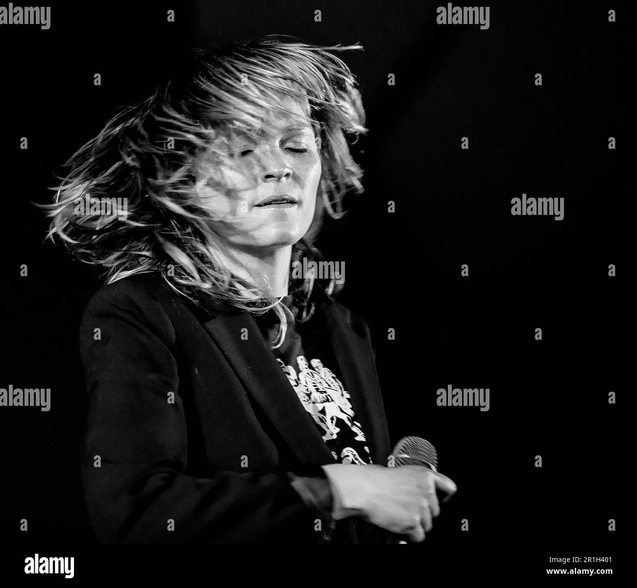 Billy Nomates performing at the Focus Wales 2023 festival in Wrexham on ...