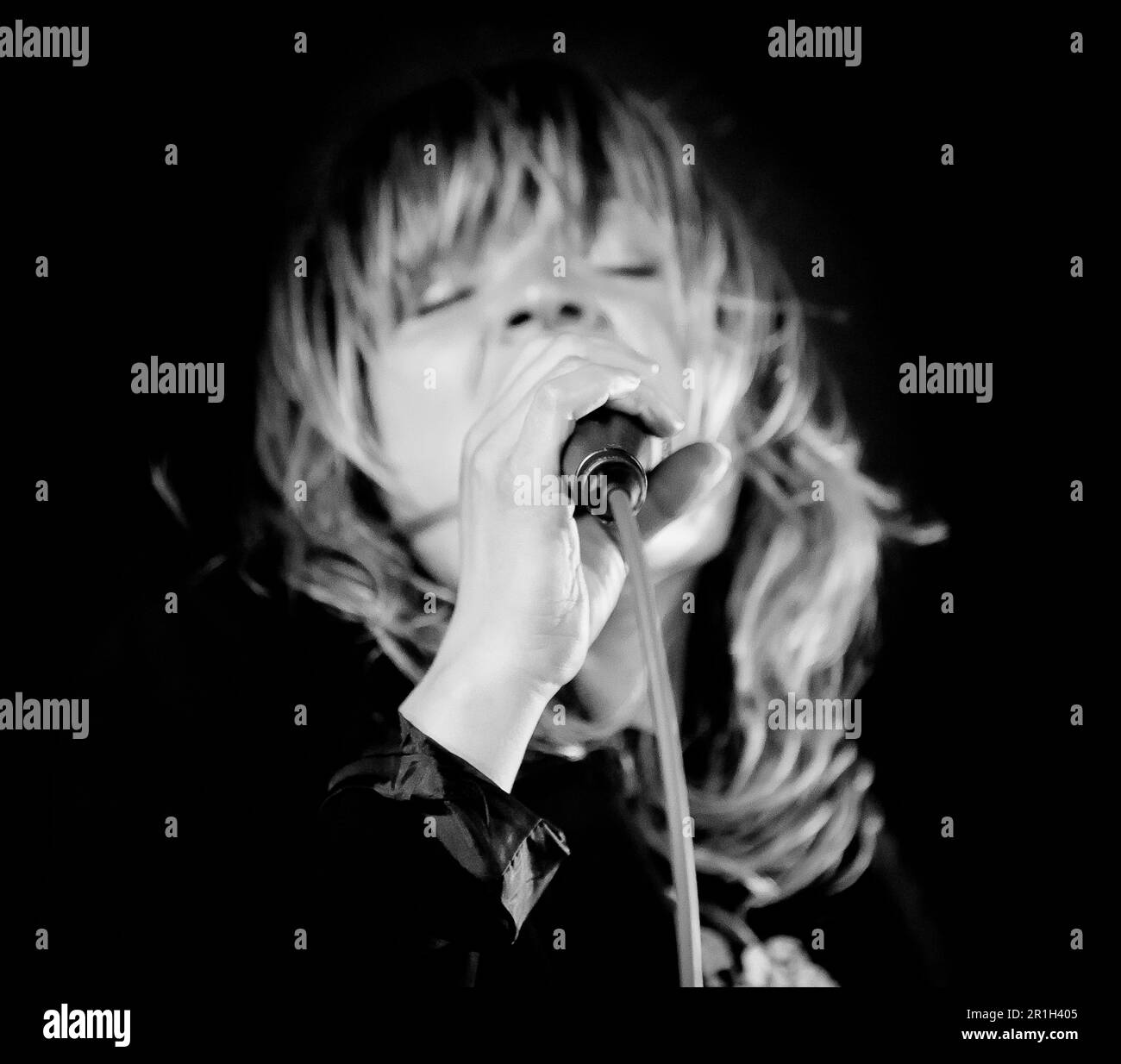 Billy Nomates performing at the Focus Wales 2023 festival in Wrexham on ...