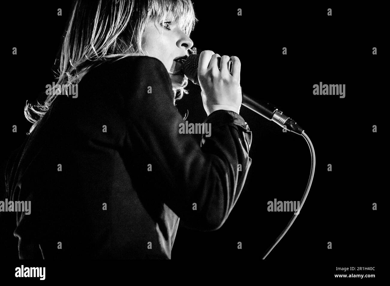 Billy Nomates performing at the Focus Wales 2023 festival in Wrexham on ...