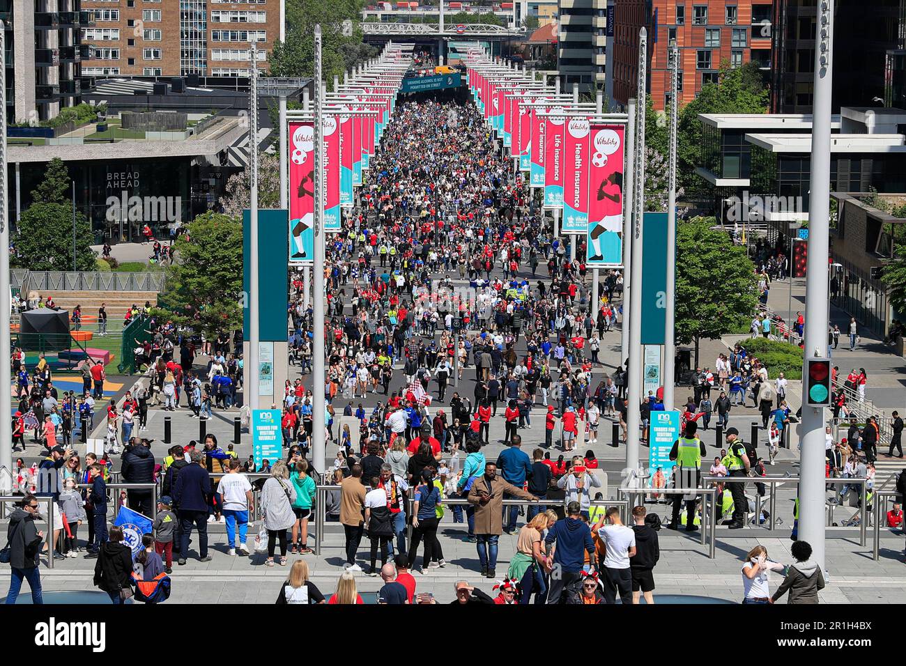 Fa cup final 2023 wembley way hi-res stock photography and images - Alamy