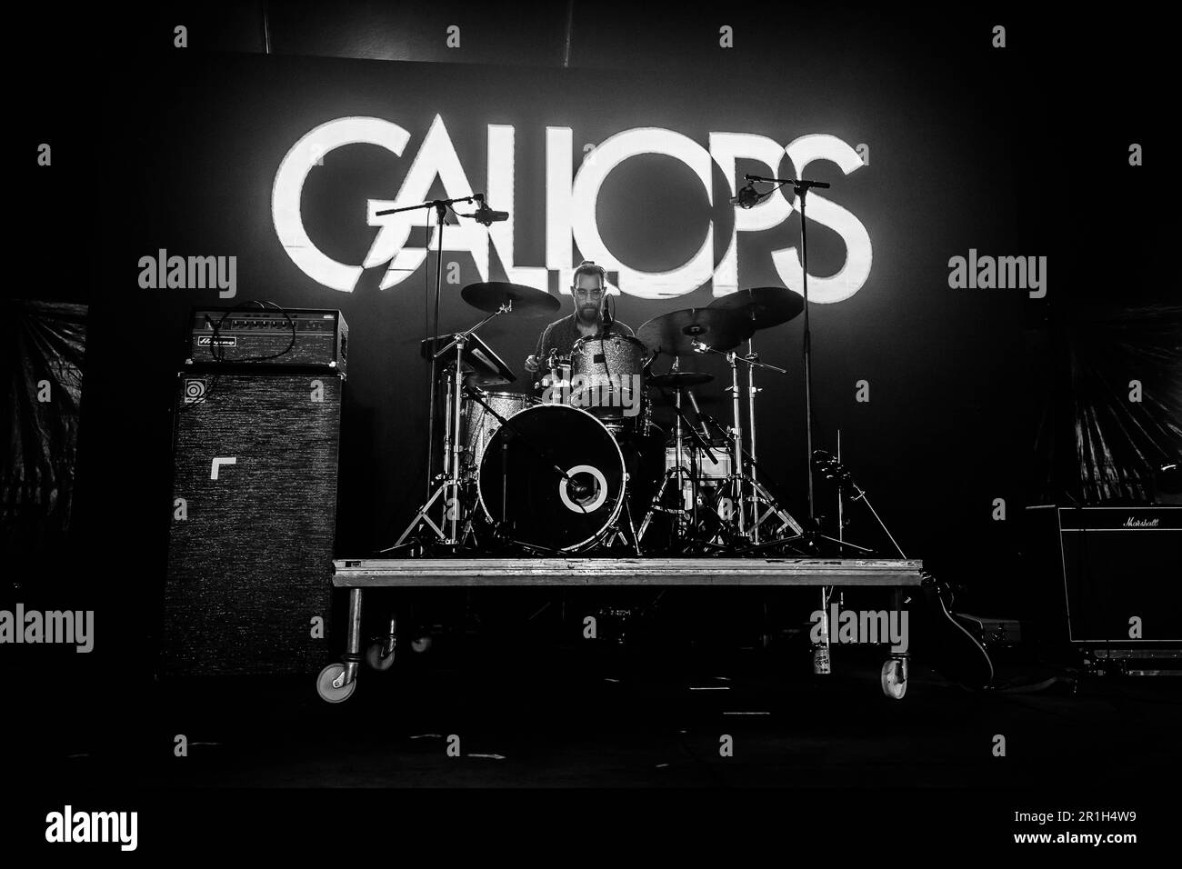 Gallops performing at the Focus Wales 2023 festival in Wrexham on 5th ...