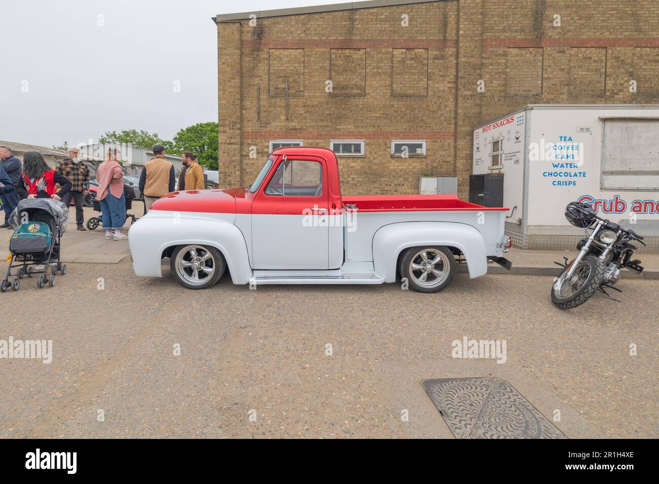 Rayleigh, UK. 14th May, 2023. Farm Fresh Garage hold their first show ...