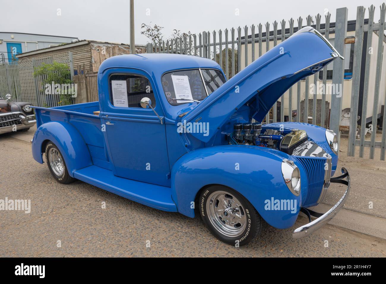 Rayleigh, UK. 14th May, 2023. Farm Fresh Garage hold their first show ...