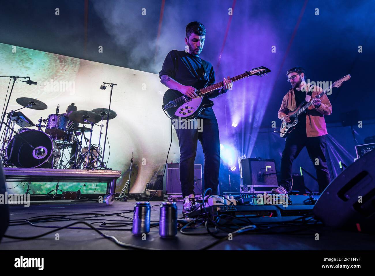 Gallops performing at the Focus Wales 2023 festival in Wrexham on 5th ...