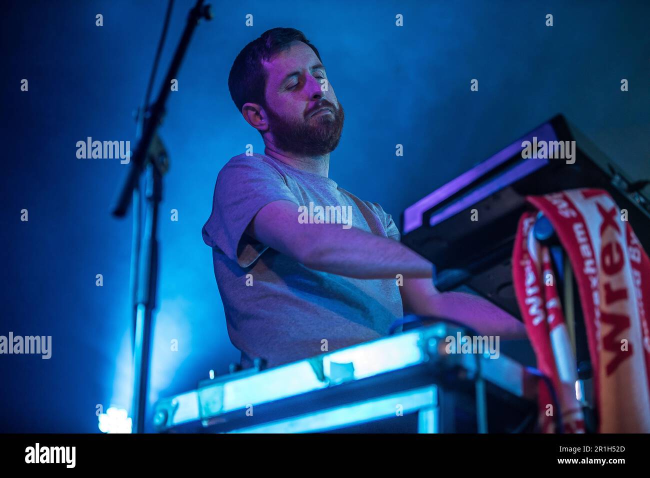 Gallops performing at the Focus Wales 2023 festival in Wrexham on 5th ...