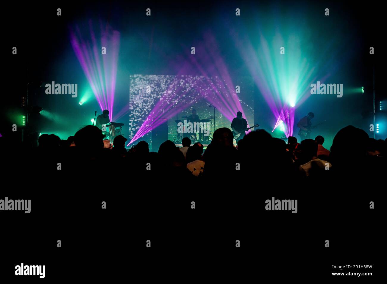 Gallops performing at the Focus Wales 2023 festival in Wrexham on 5th ...