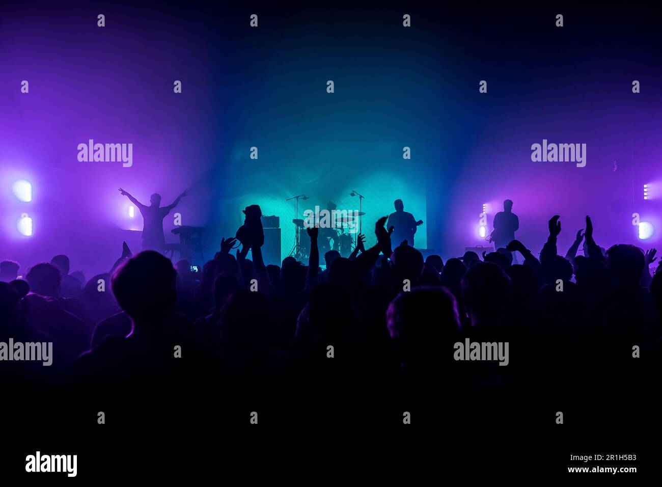 Gallops performing at the Focus Wales 2023 festival in Wrexham on 5th ...