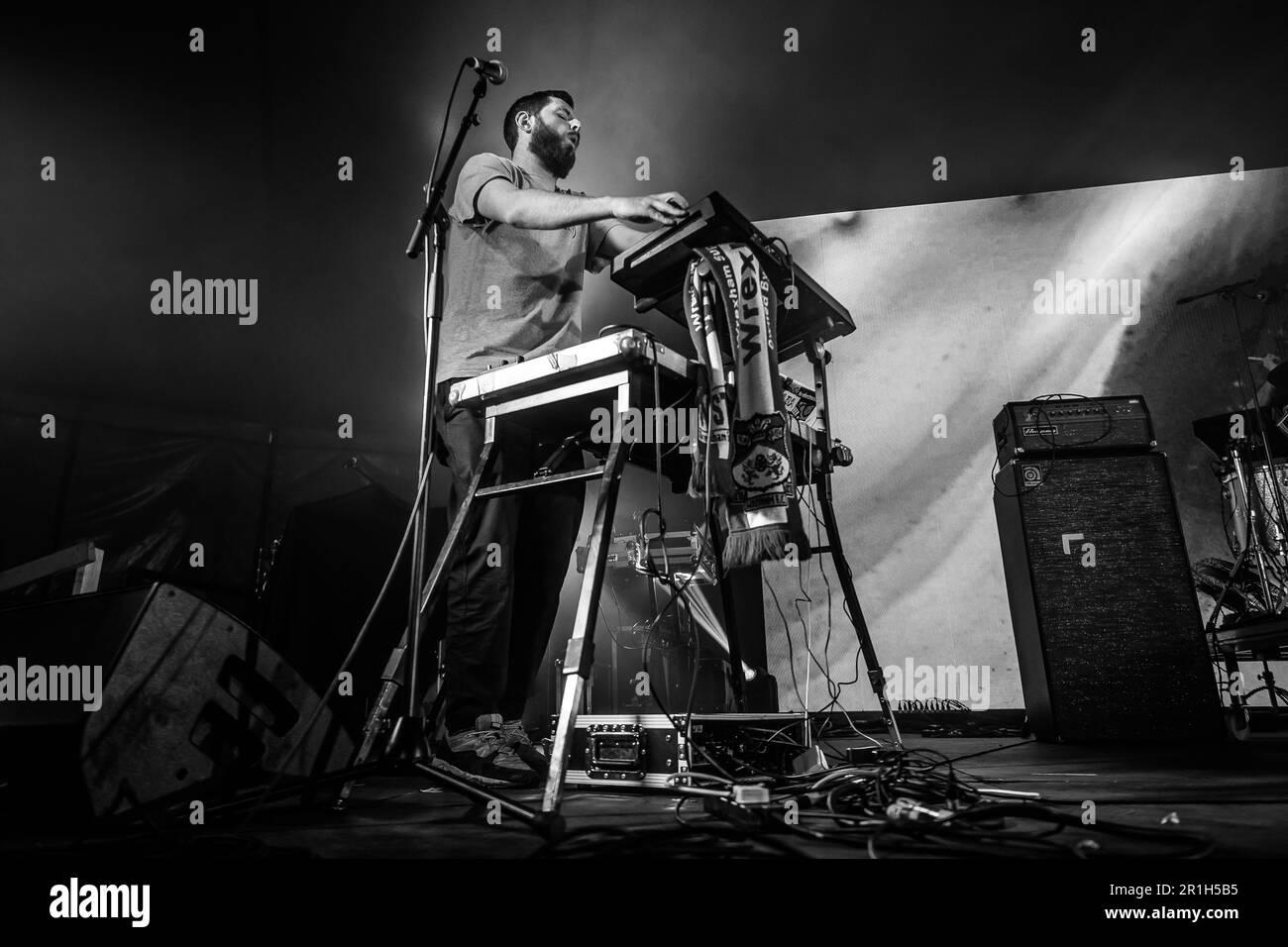 Gallops performing at the Focus Wales 2023 festival in Wrexham on 5th ...