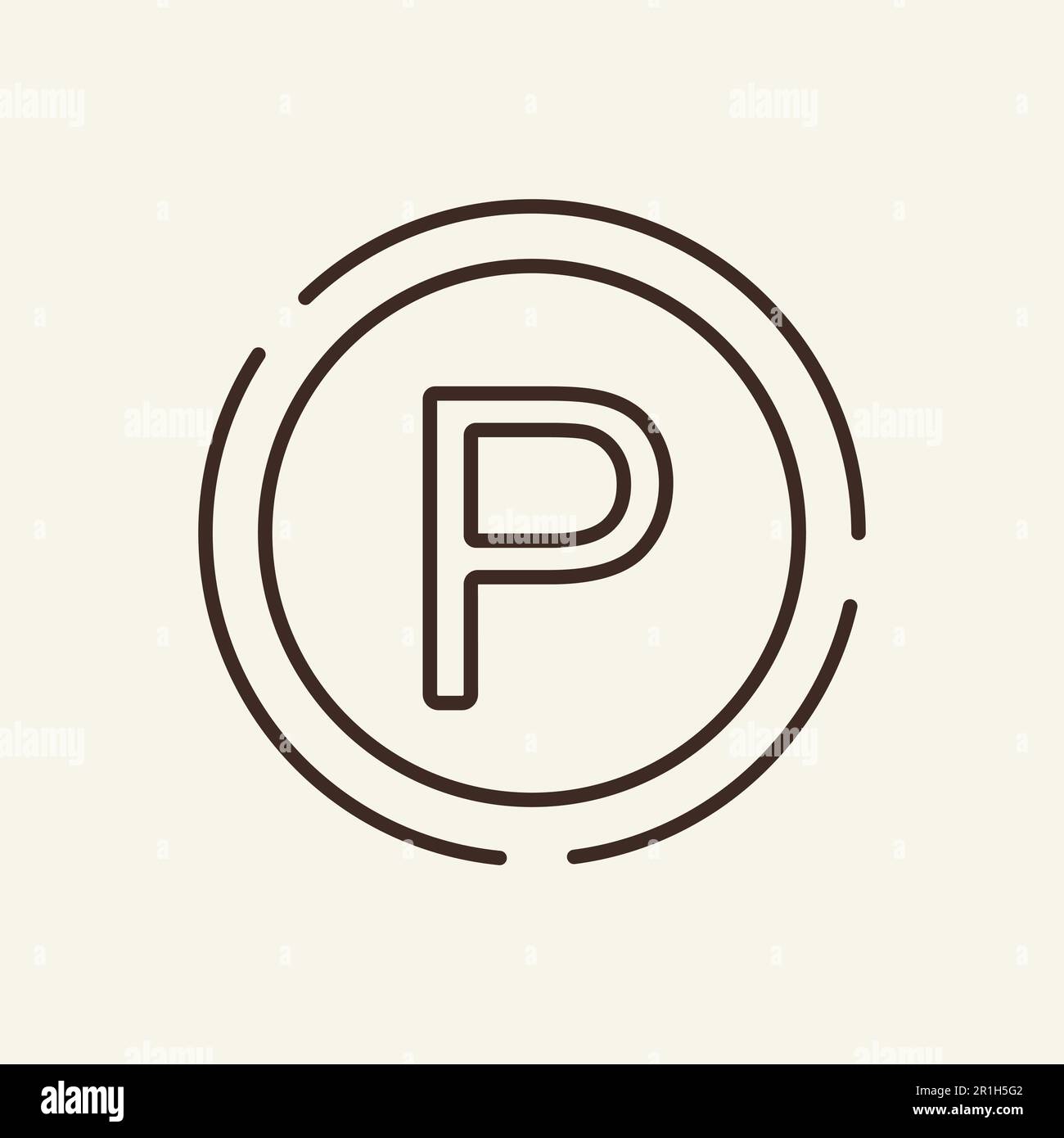 Parking lot line icon Stock Vector Image & Art - Alamy