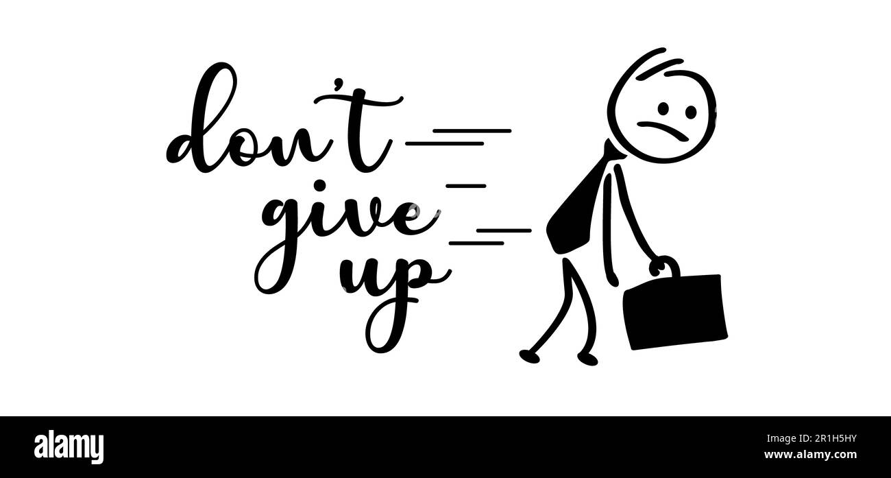 Stickman walk Cut Out Stock Images & Pictures - Alamy