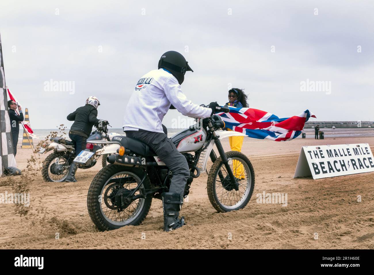 Motorcycle races on margate main sands hi-res stock photography and ...