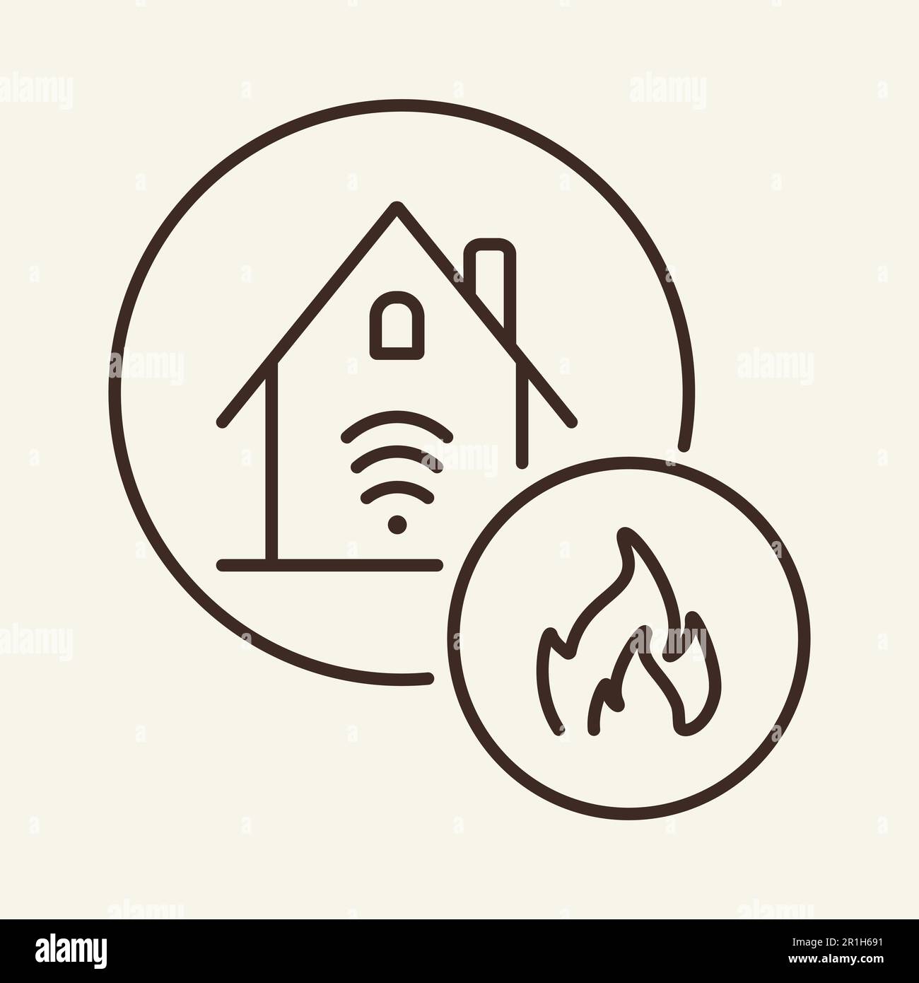 House fire alarm thin hi-res stock photography and images - Alamy