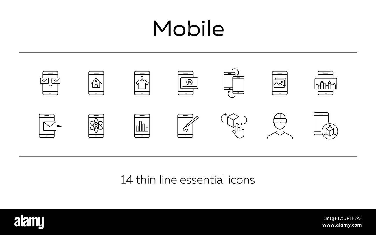 Vr phone mobile gaming Cut Out Stock Images & Pictures - Alamy