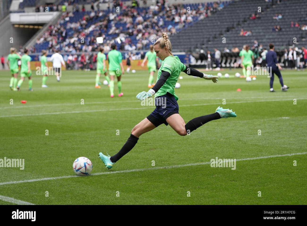 Frankfurt, Germany, May 14th 2023: Merle Goalkeeper ( 1 Wolfsburg ...