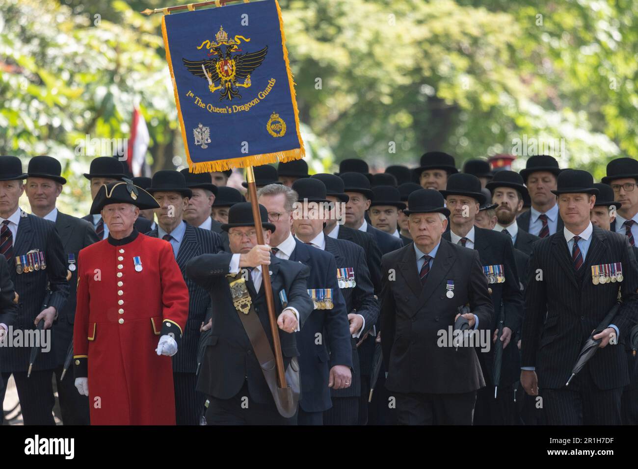 Hyde Park, London, UK. 14th May, 2023. 2,000 Cavalry troops, veterans ...