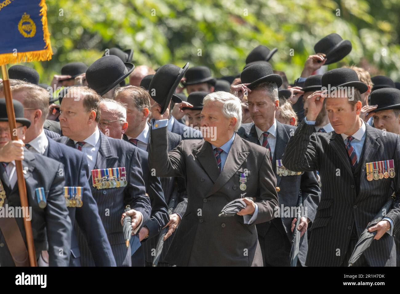 Hyde Park, London, UK. 14th May, 2023. 2,000 Cavalry troops, veterans ...