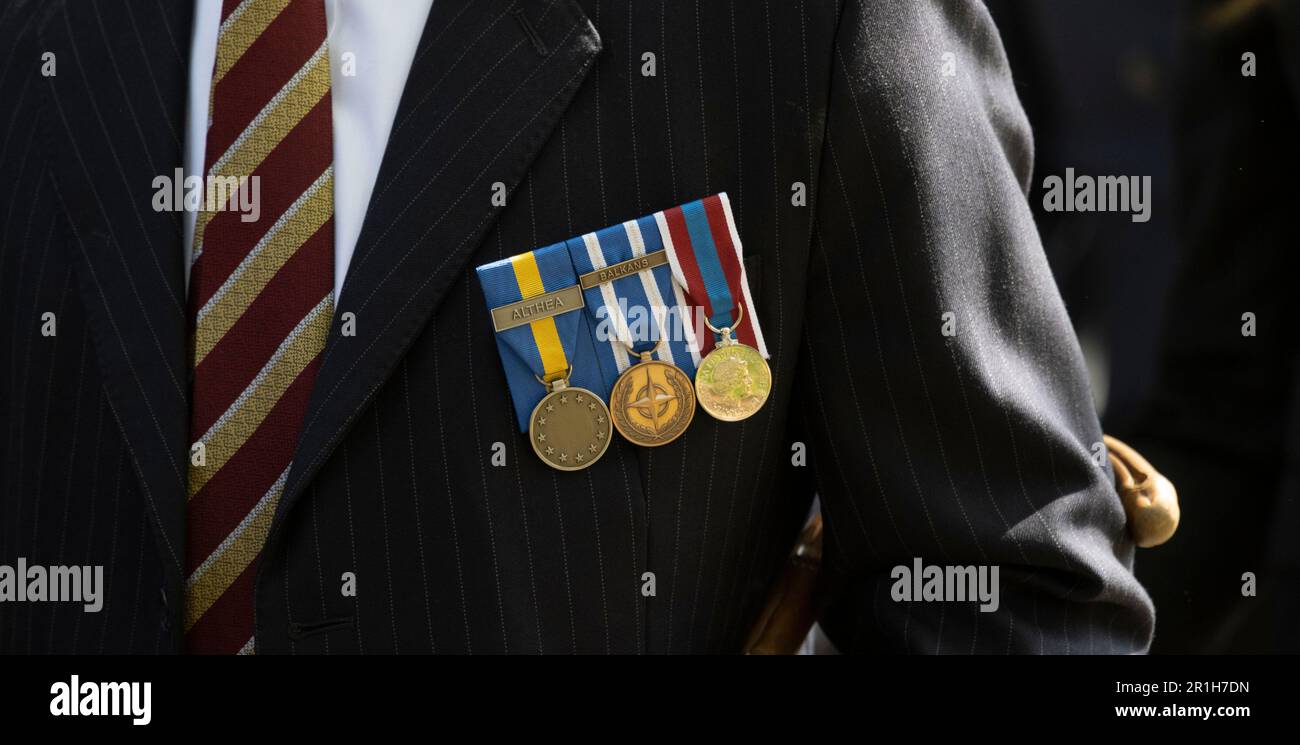 Hyde Park, London, UK. 14th May, 2023. 2,000 Cavalry troops, veterans ...