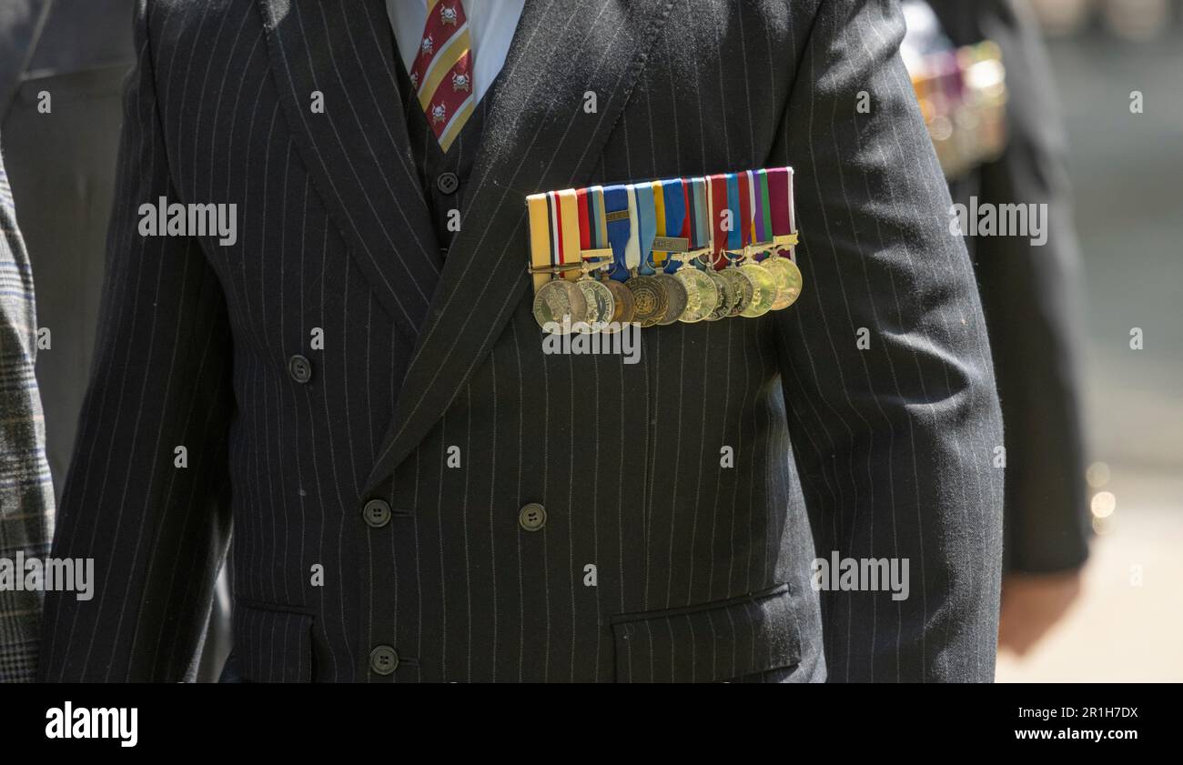 Hyde Park, London, UK. 14th May, 2023. 2,000 Cavalry troops, veterans ...