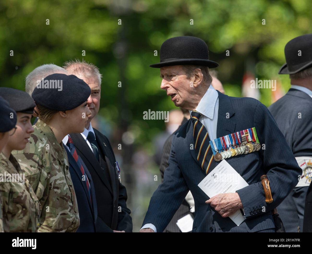 Hyde Park, London, UK. 14th May, 2023. 2,000 Cavalry troops, veterans ...