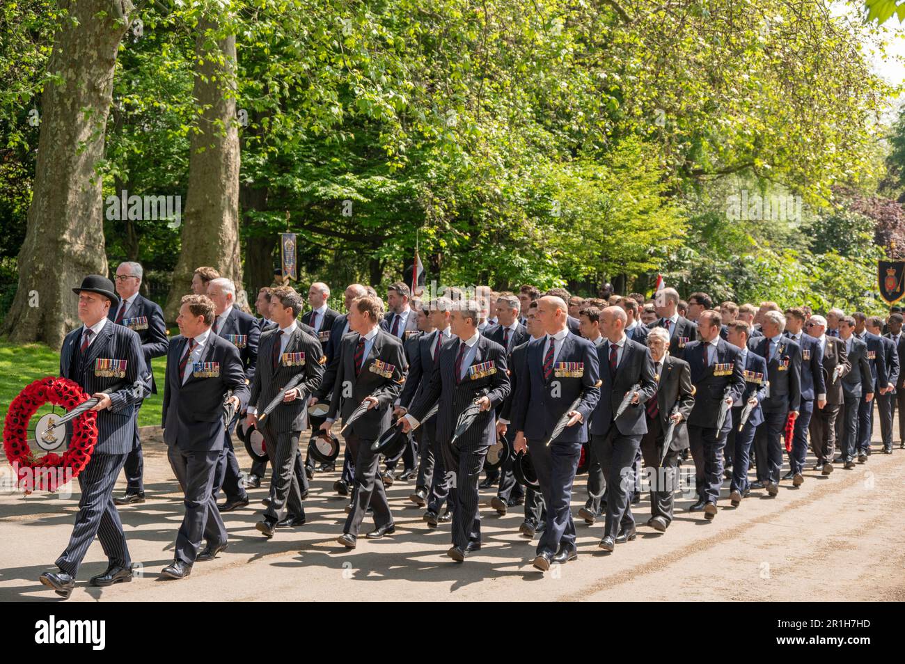 Hyde Park, London, UK. 14th May, 2023. 2,000 Cavalry troops, veterans ...