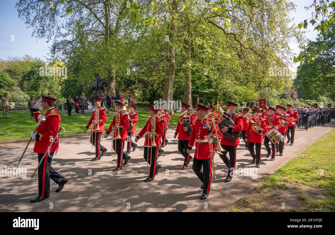 Hyde Park, London, UK. 14th May, 2023. 2,000 Cavalry troops, veterans ...