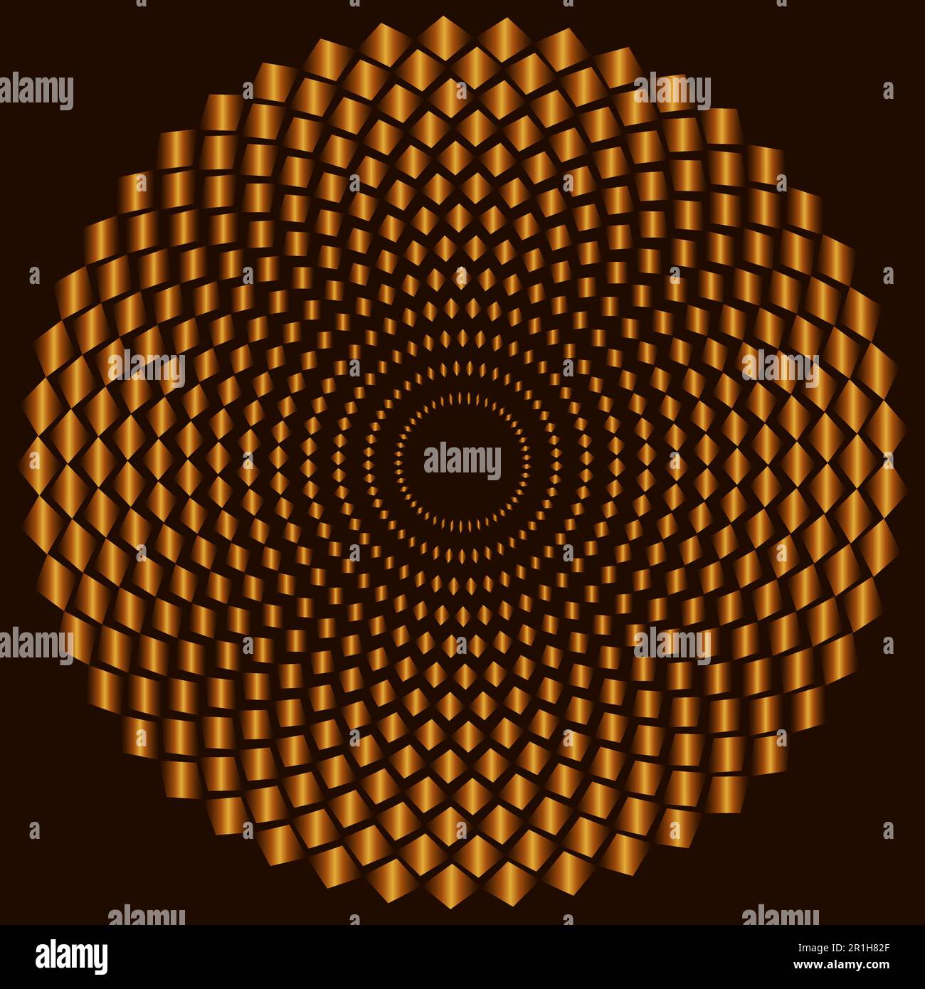 Distorted mirror effect Stock Vector Images - Alamy