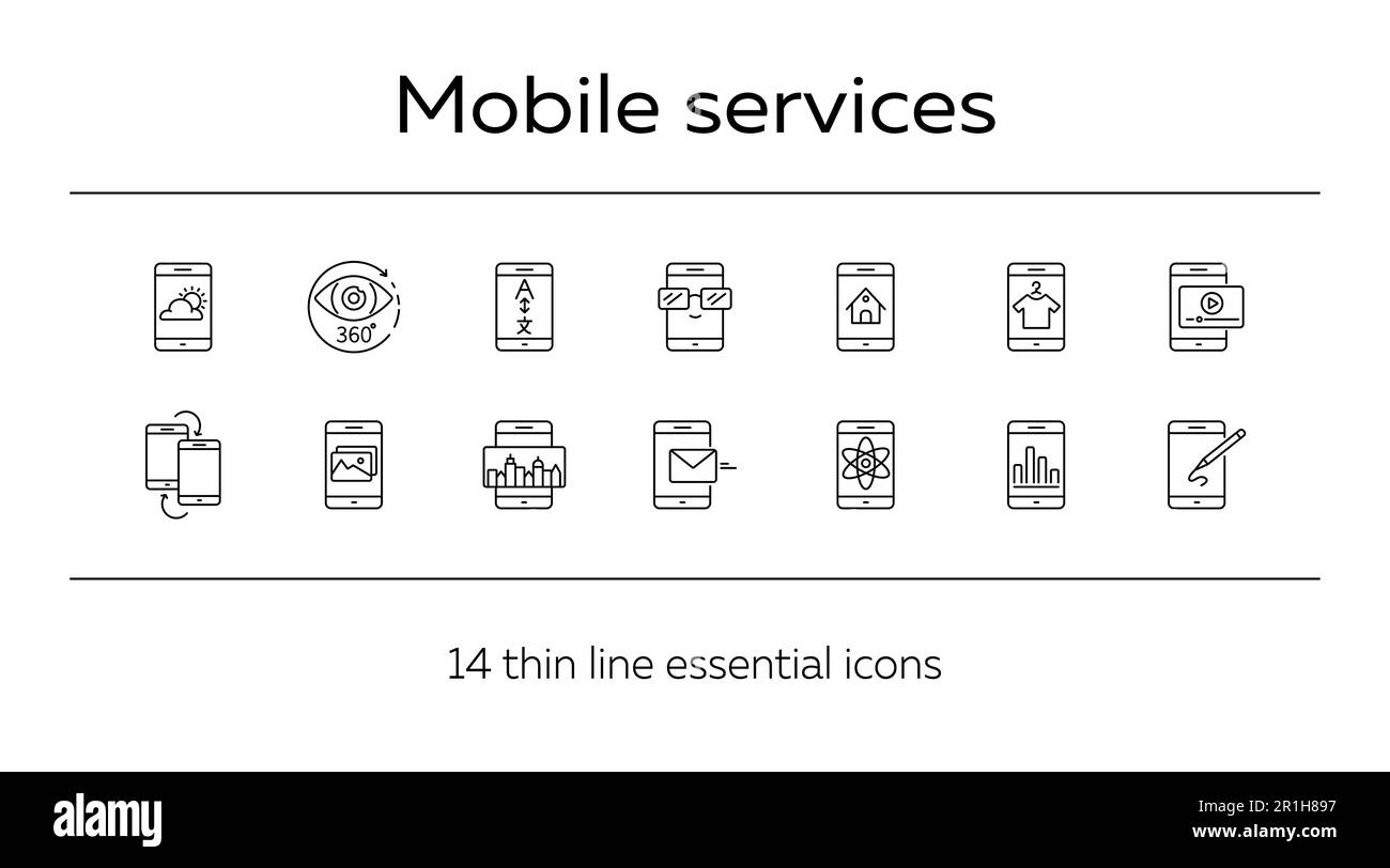 Mobile simulation Black and White Stock Photos & Images - Alamy