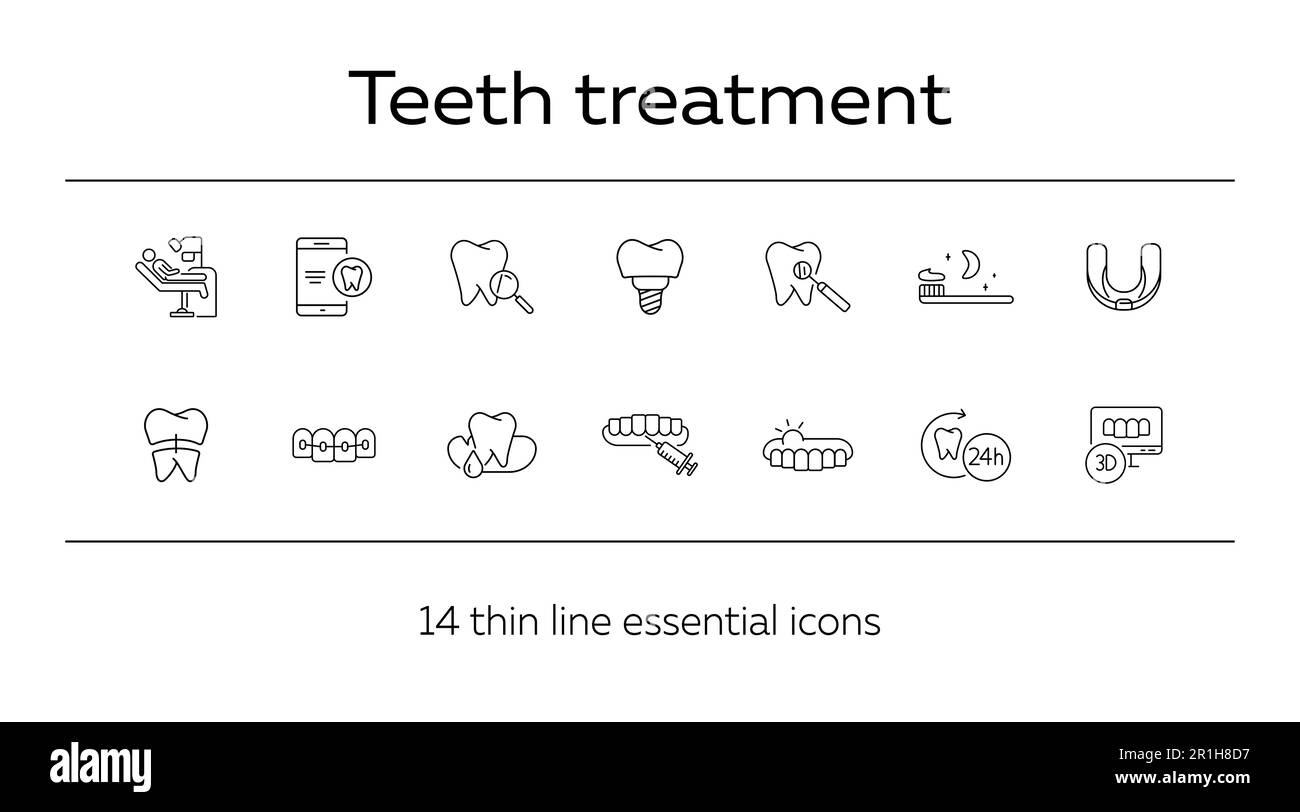 Dental modeling Stock Vector Images - Alamy