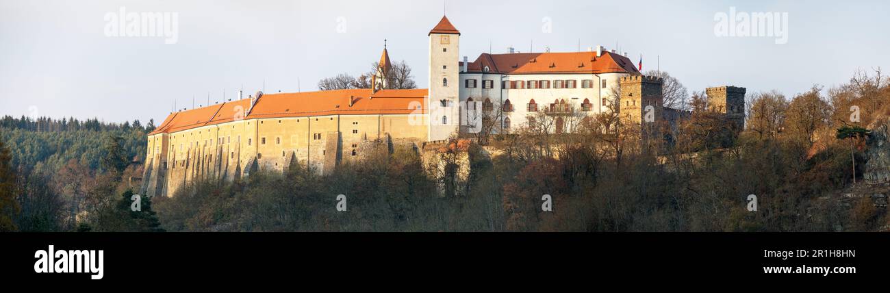 Bitov castle, South Moravia, Czech Republic, Gothic and renaissance ...