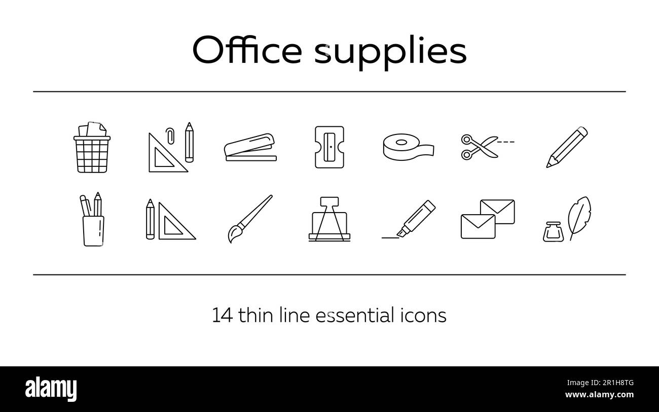Office Supplies Icon